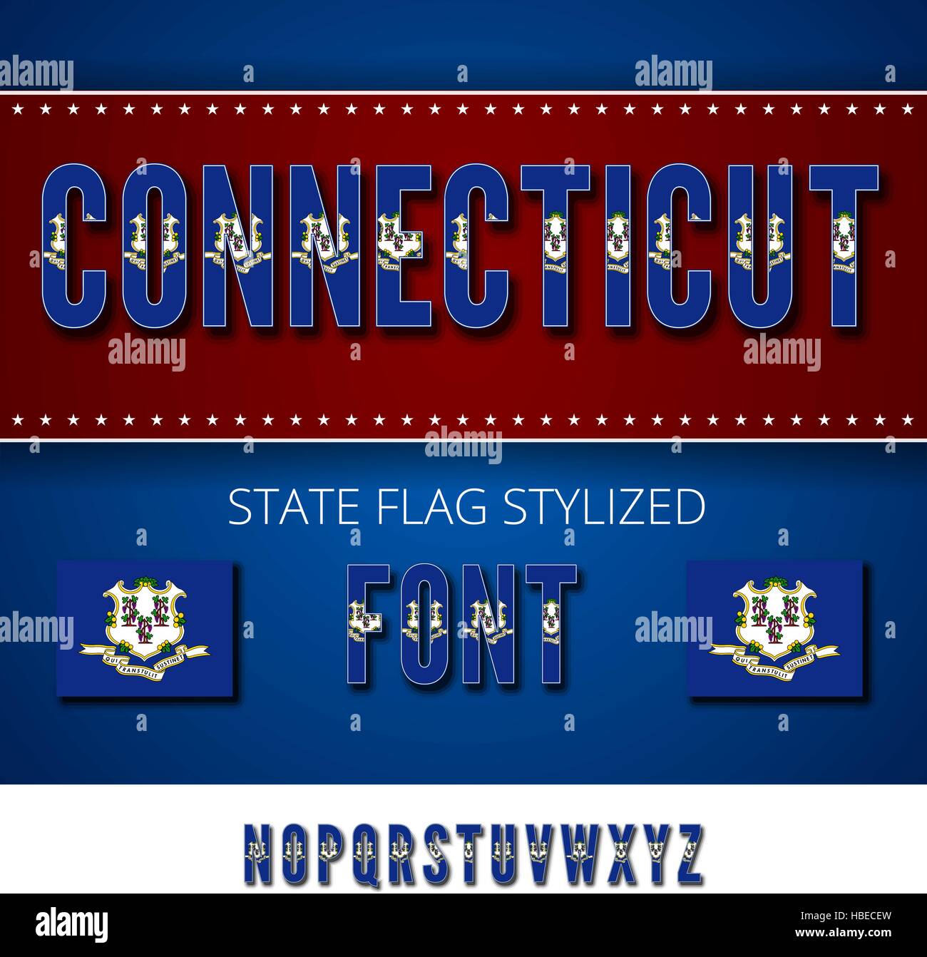 National Flag Font Stock Vector Image & Art - Alamy