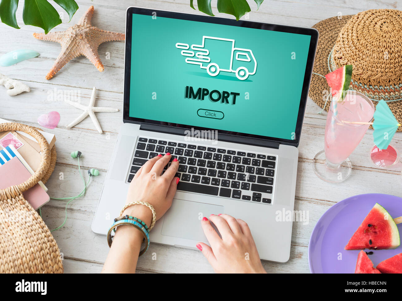 Import export illustration hi-res stock photography and images - Alamy