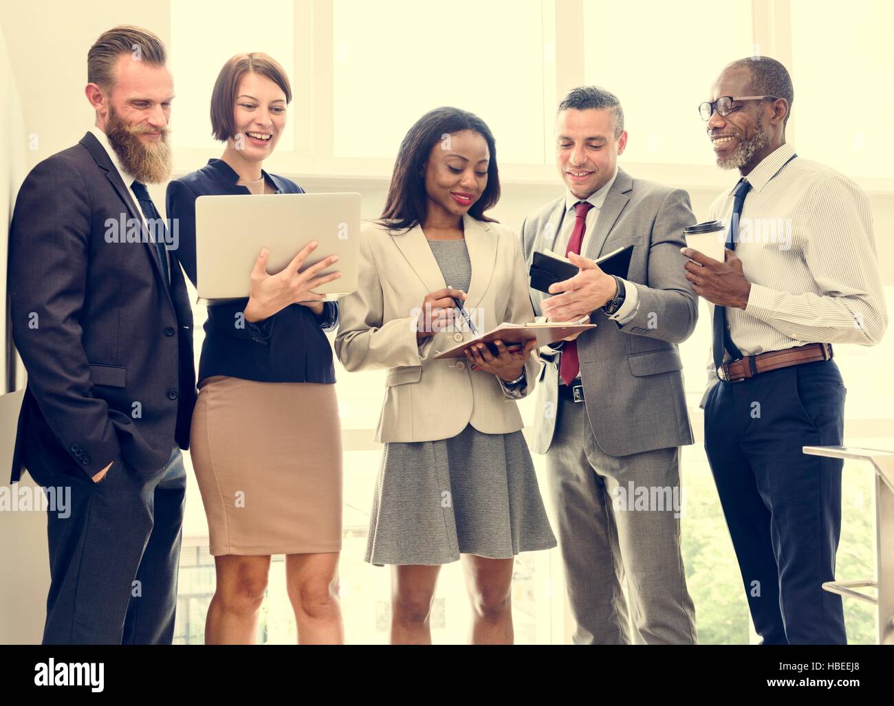 Business Team Working Research Planning Concept Stock Photo - Alamy