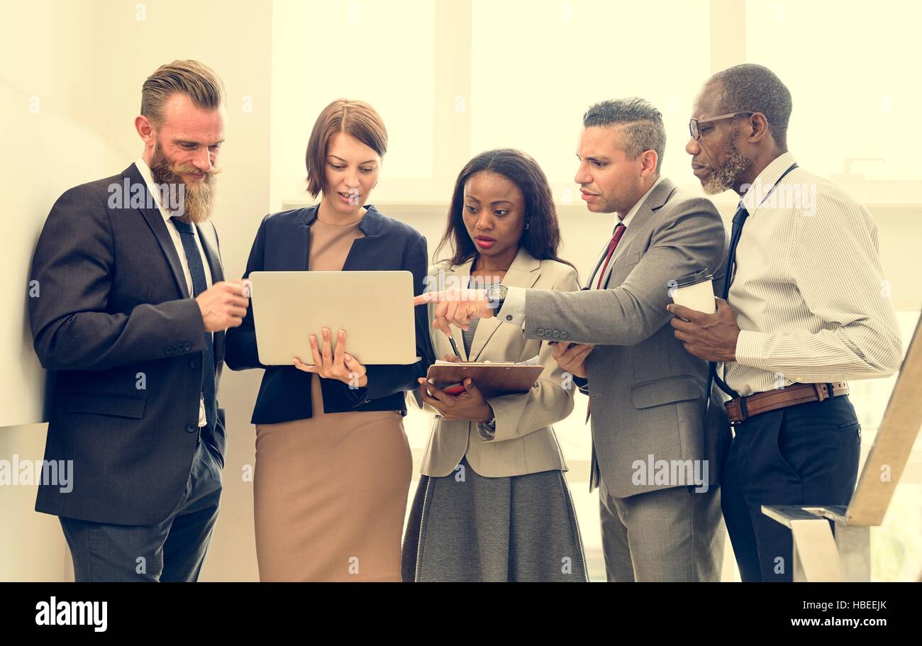 Business Team Working Research Planning Concept Stock Photo - Alamy