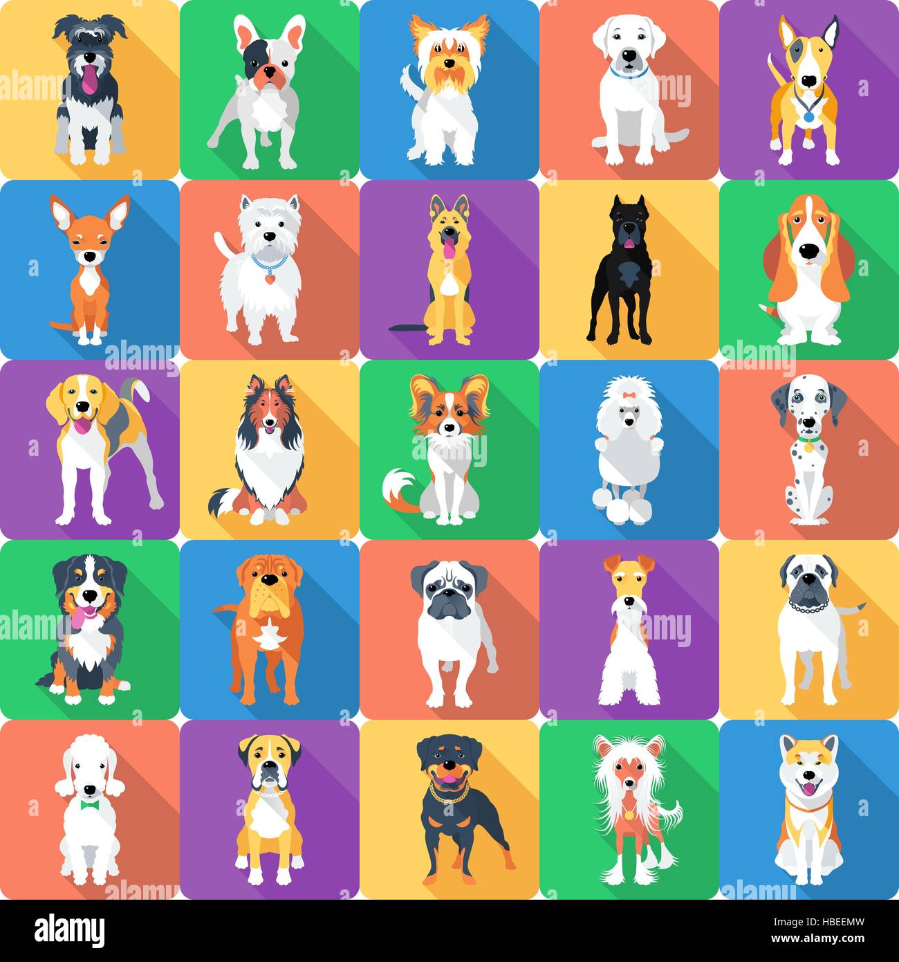 Portrait of mastiff dog Stock Vector Images - Alamy