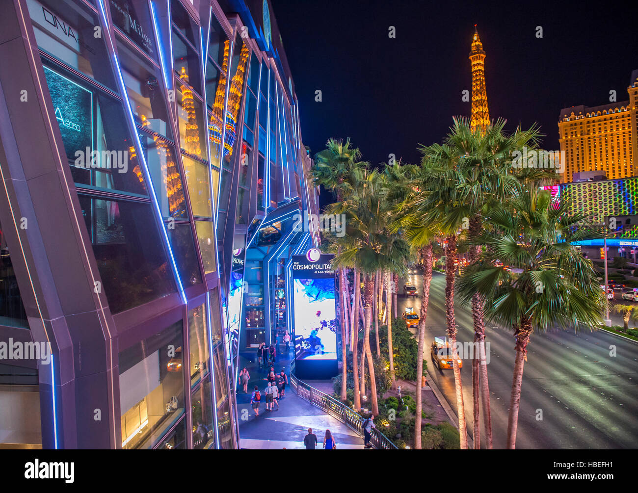 View of the strip in Las Vegas Stock Photo - Alamy