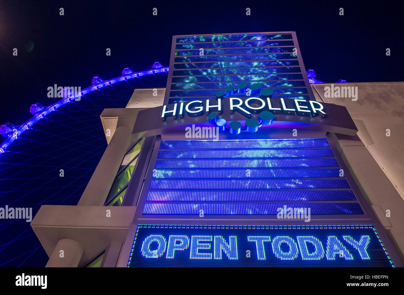 The Linq Sign in Las Vegas Stock Photo - Alamy