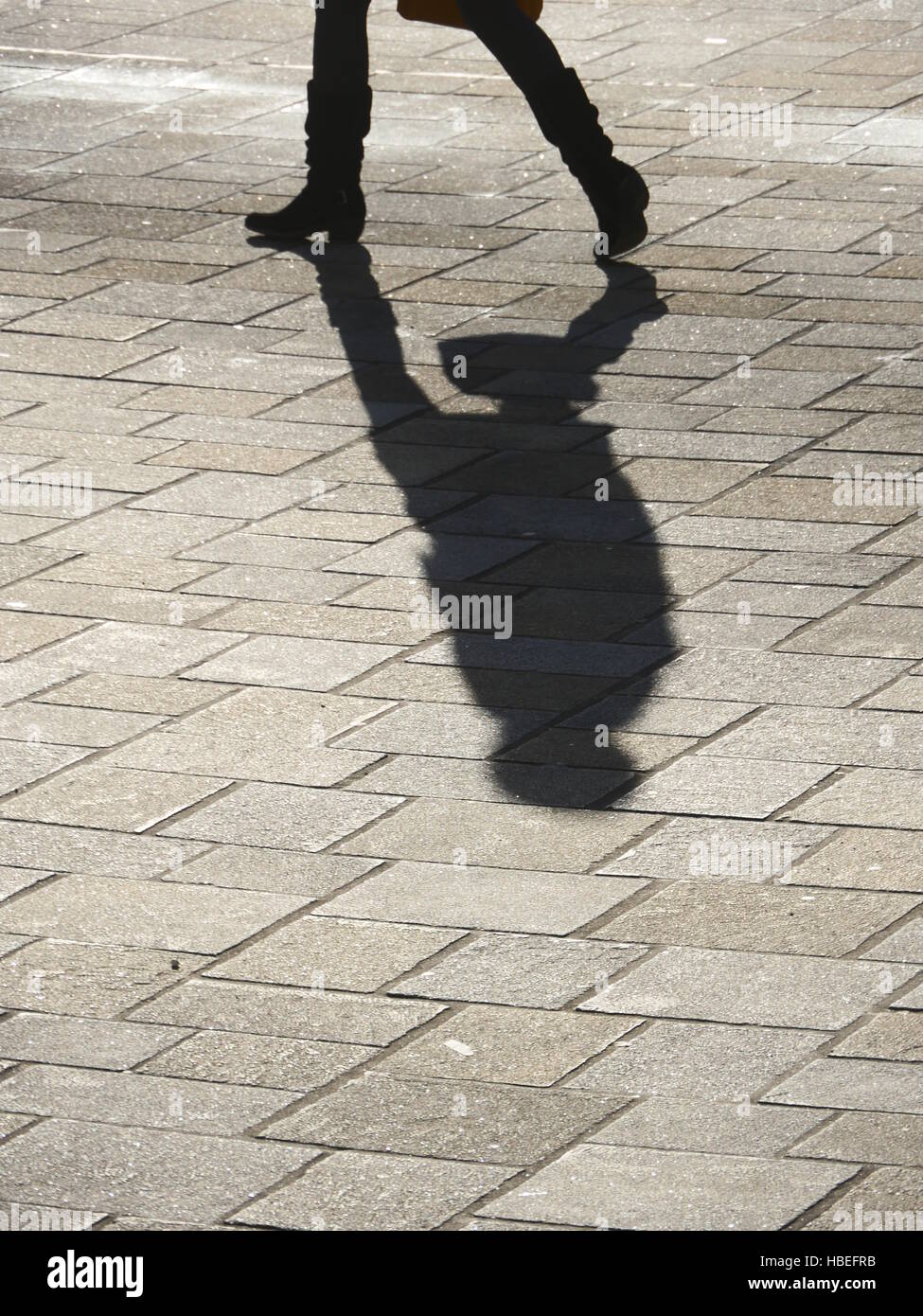 shadow of man walking Stock Photo - Alamy