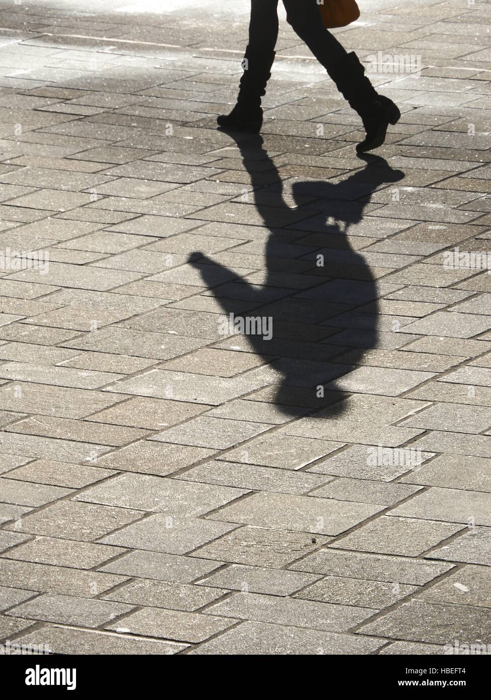 shadow of man walking Stock Photo - Alamy