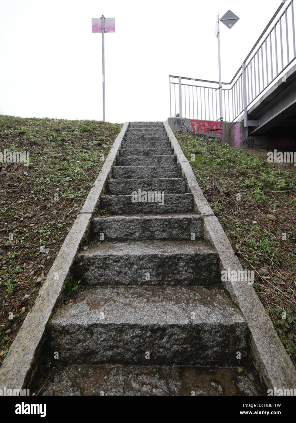 Symmetrical stairs hi-res stock photography and images - Alamy