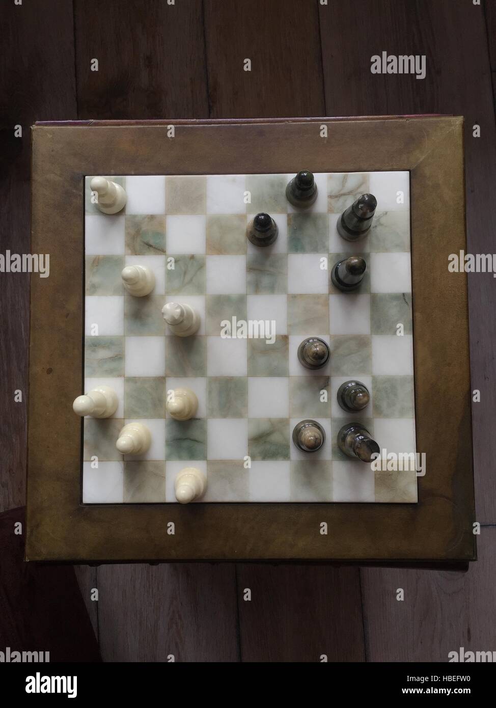 chess top view Stock Photo - Alamy