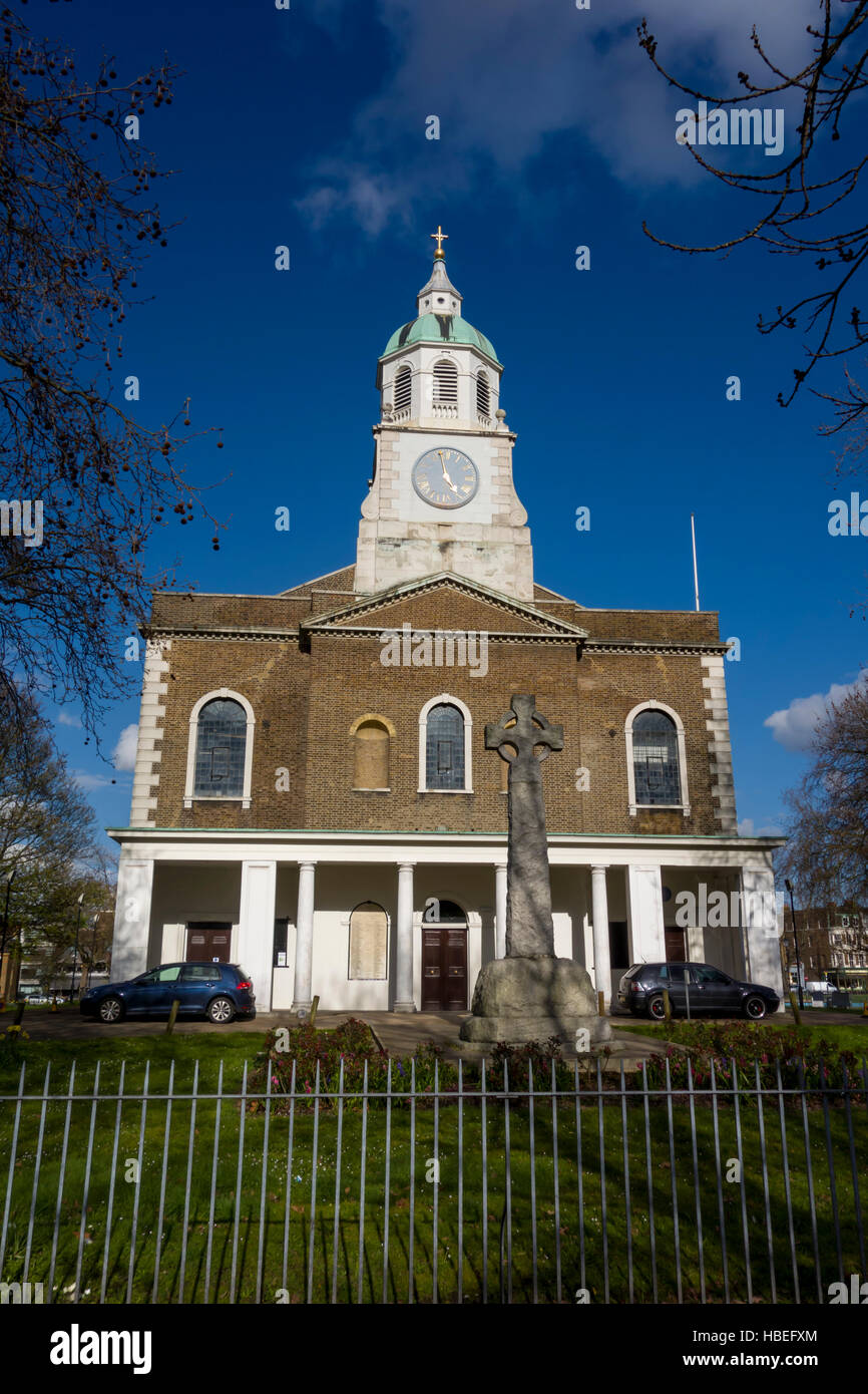 UK, England, London, Clapham, Holy Trinity Church Stock Photo - Alamy
