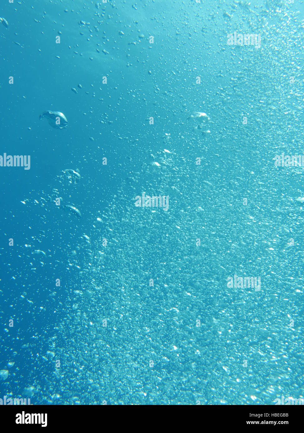 Oxygen bubbles rising surface water hi-res stock photography and images ...