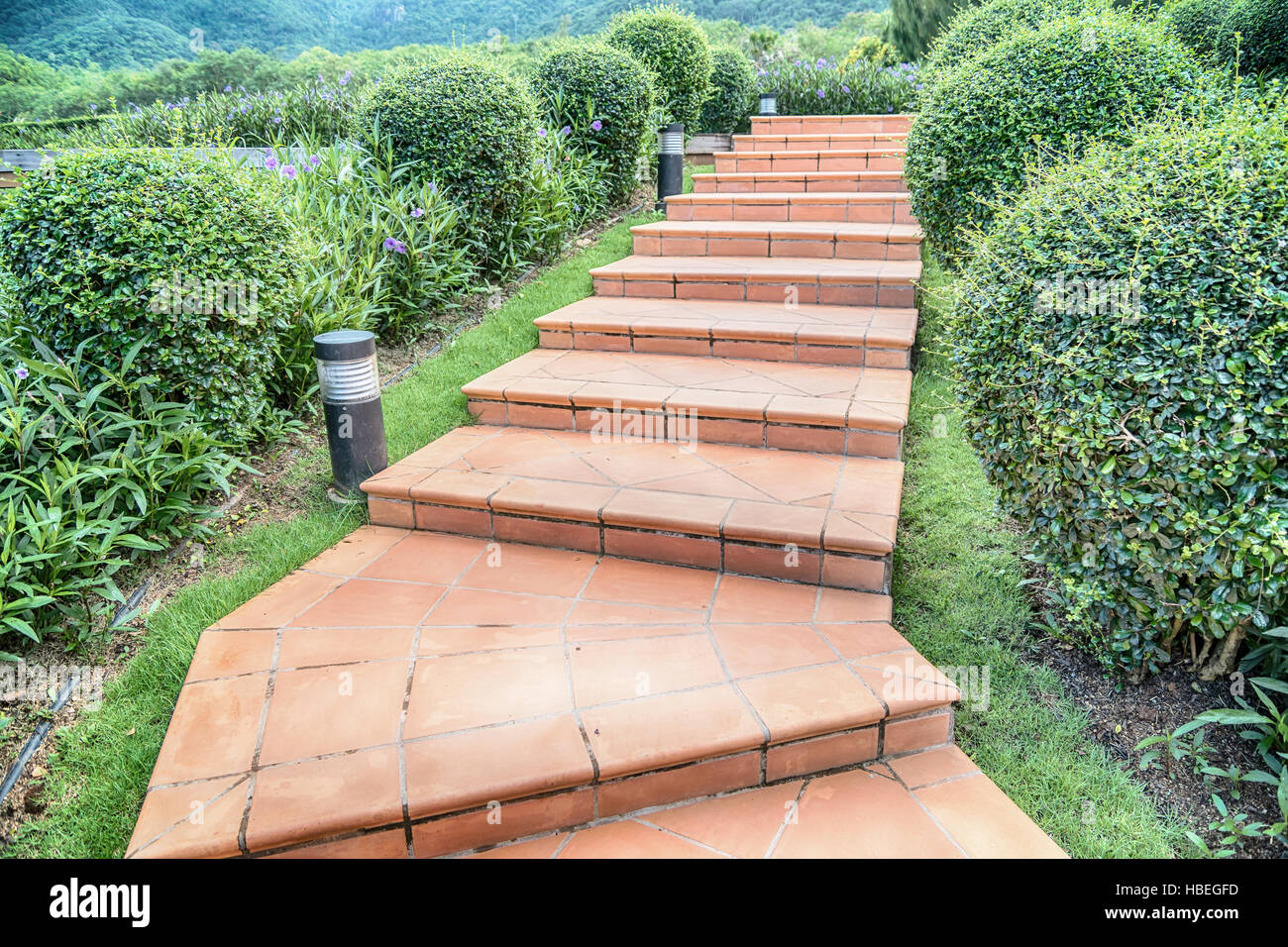 Vintage Outdoor Spiral Staircase Stock Photo - Alamy