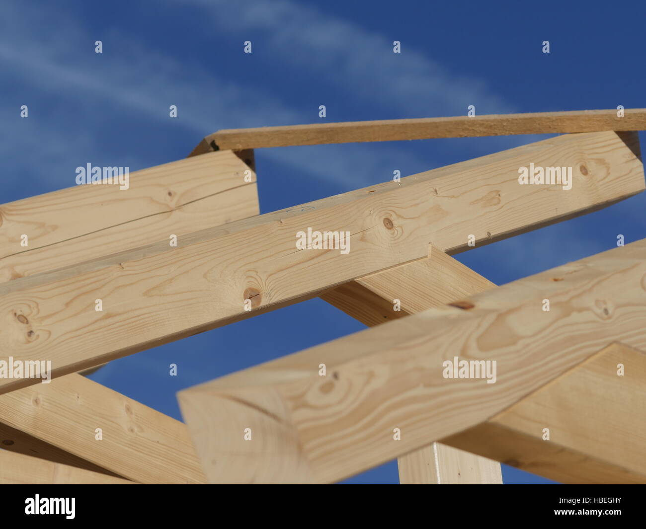 Building rafters hi-res stock photography and images - Alamy
