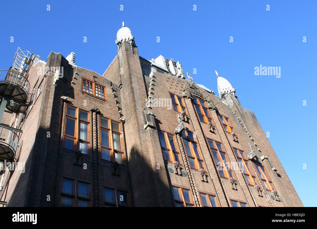 Scheepvaarthuis (Shipping House) at Prins Hendrikkade in Amsterdam ...