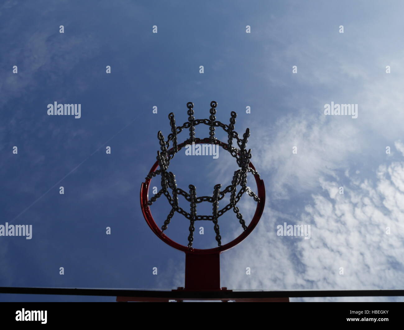 Basketball hoop rim hi-res stock photography and images - Alamy