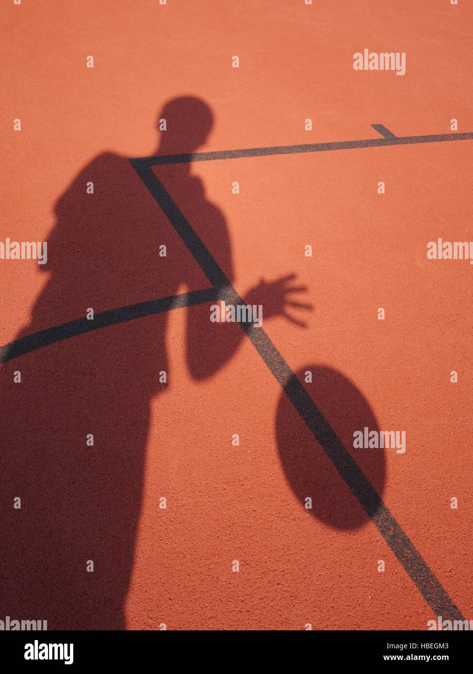 Player shadow hi-res stock photography and images - Alamy