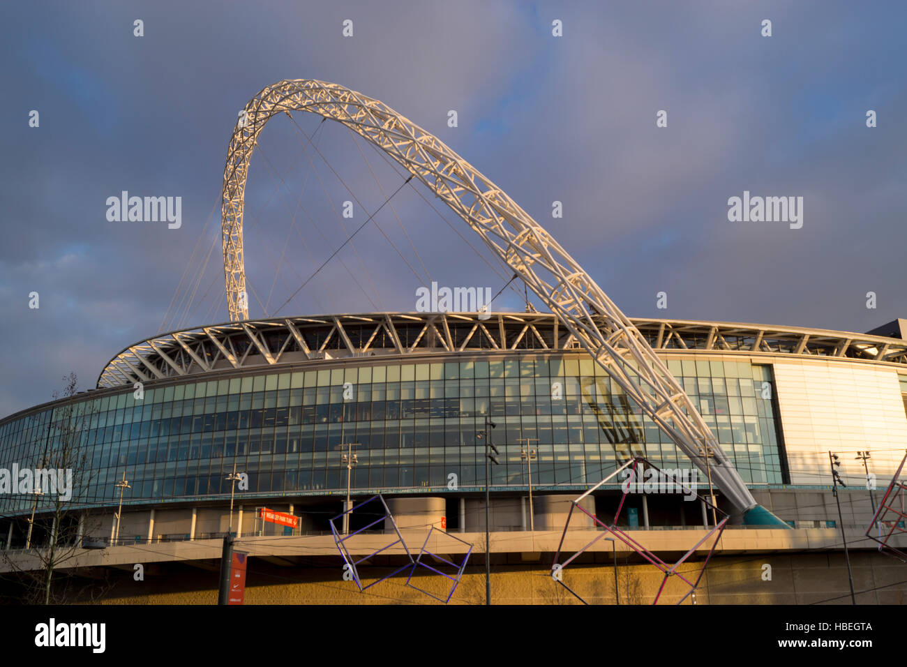 europe, UK, England, London, Wembley Stadium arch Stock Photo - Alamy