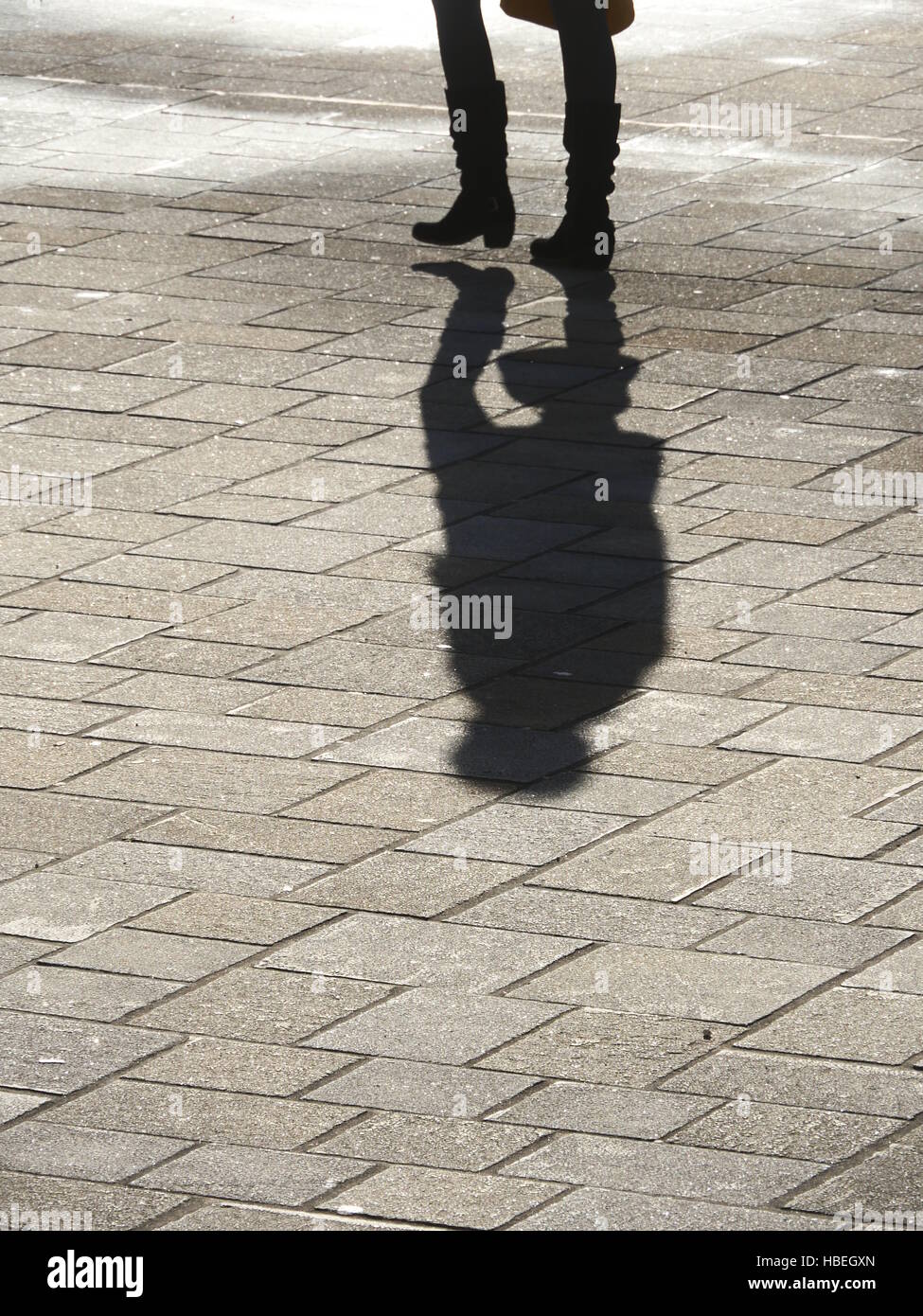 shadow of man walking Stock Photo - Alamy