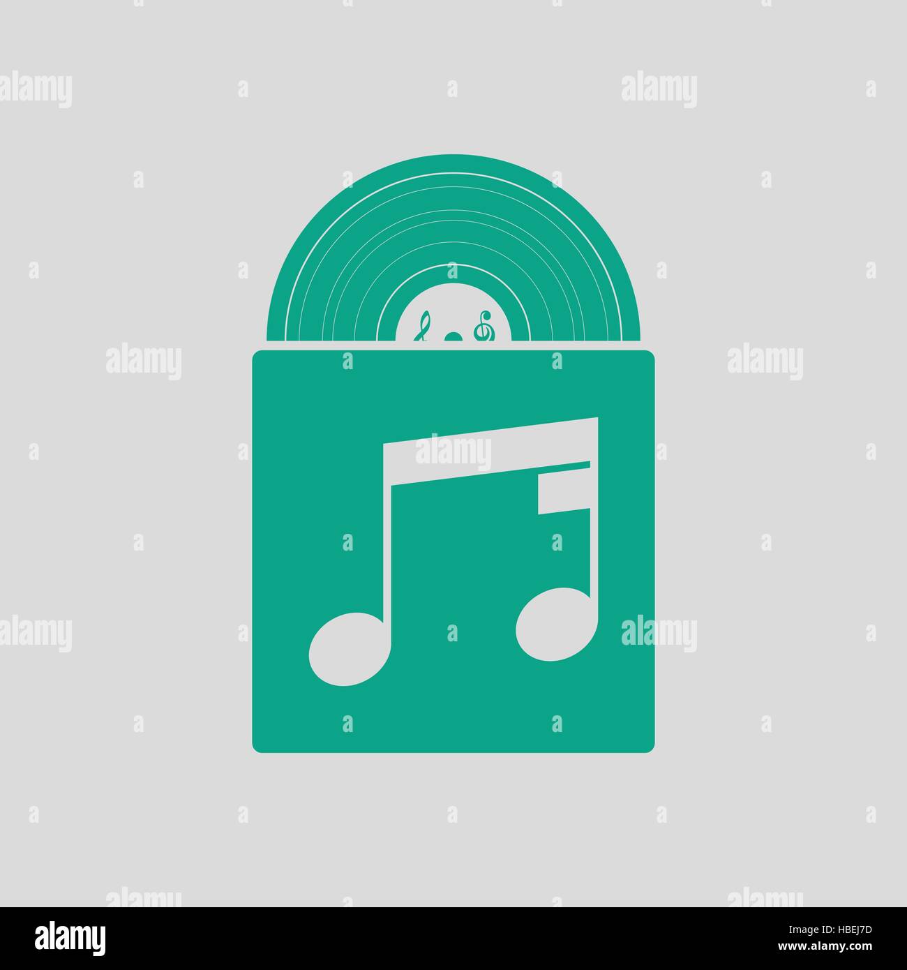 Blank record album cover Stock Vector Images - Alamy