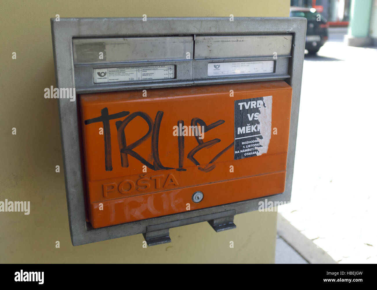 Public mailbox hi-res stock photography and images - Alamy