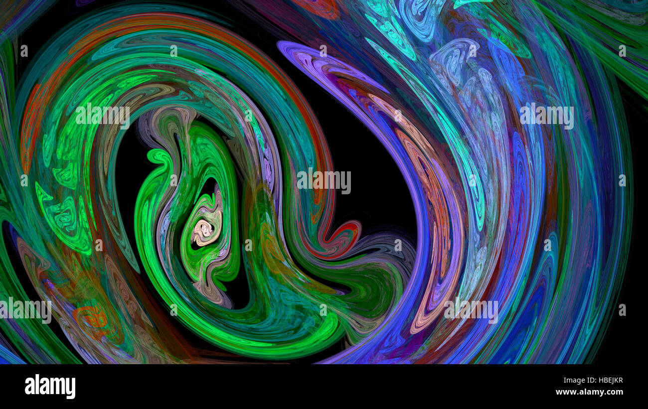 Colorful twirl abstract background Stock Photo - Alamy