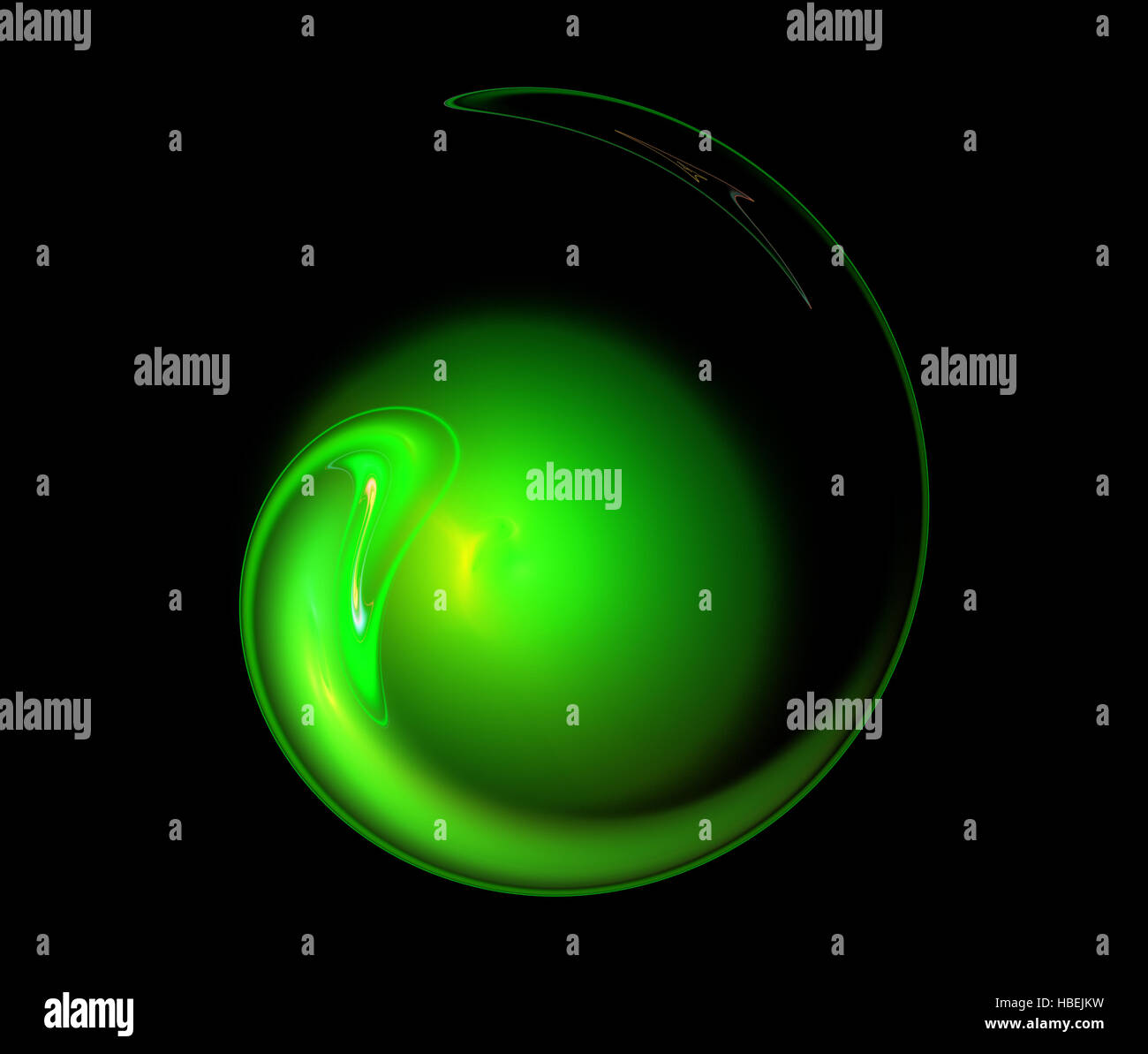 Saint Patrick abstract green background Stock Photo - Alamy