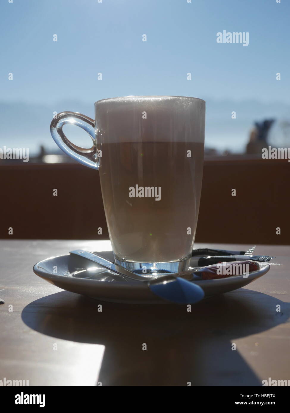 Latte glass hi-res stock photography and images - Alamy