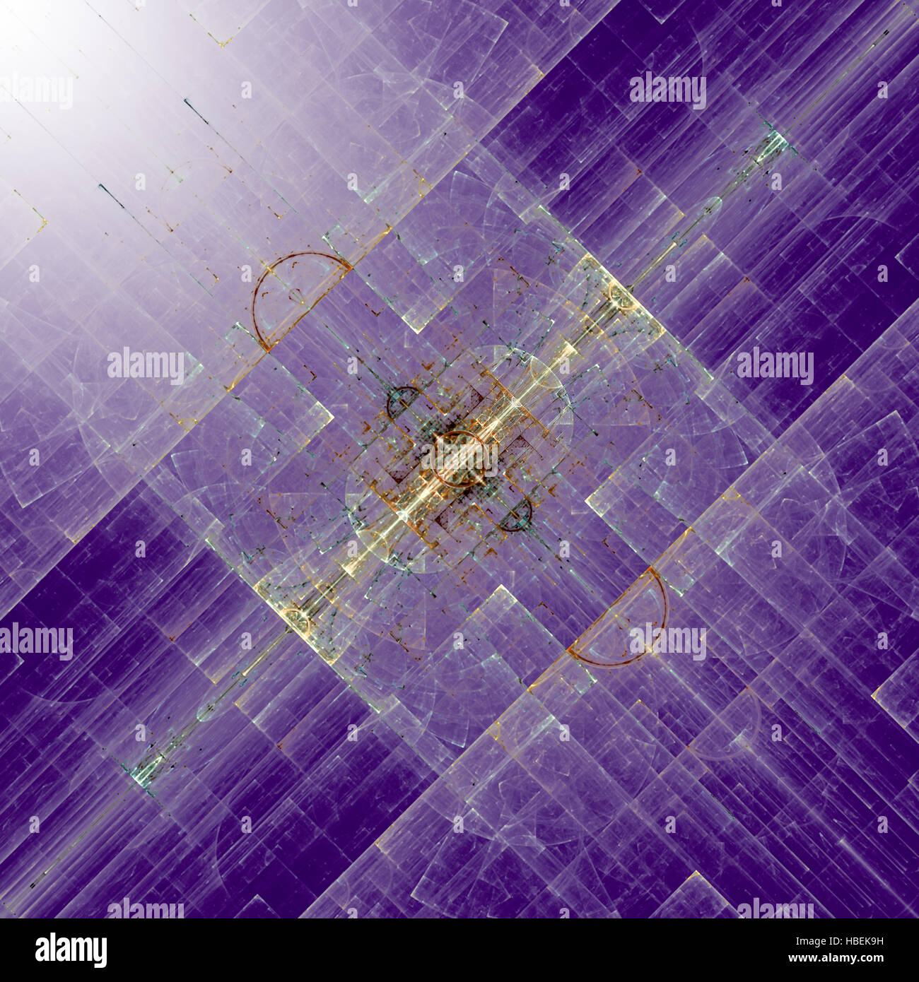 Fractal geometric pattern hi-res stock photography and images - Alamy