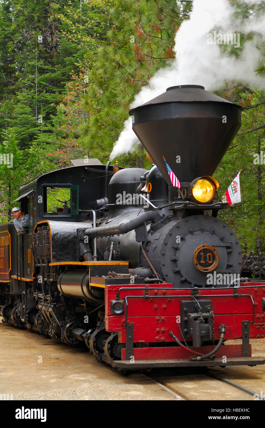 Shay #10, Three cylinder, Three truck, Shay-geared, 70 ton Class ...