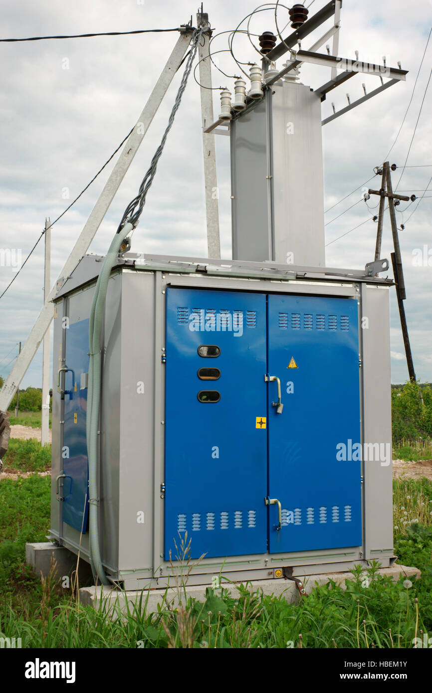 Power transformer substation village hi-res stock photography and ...
