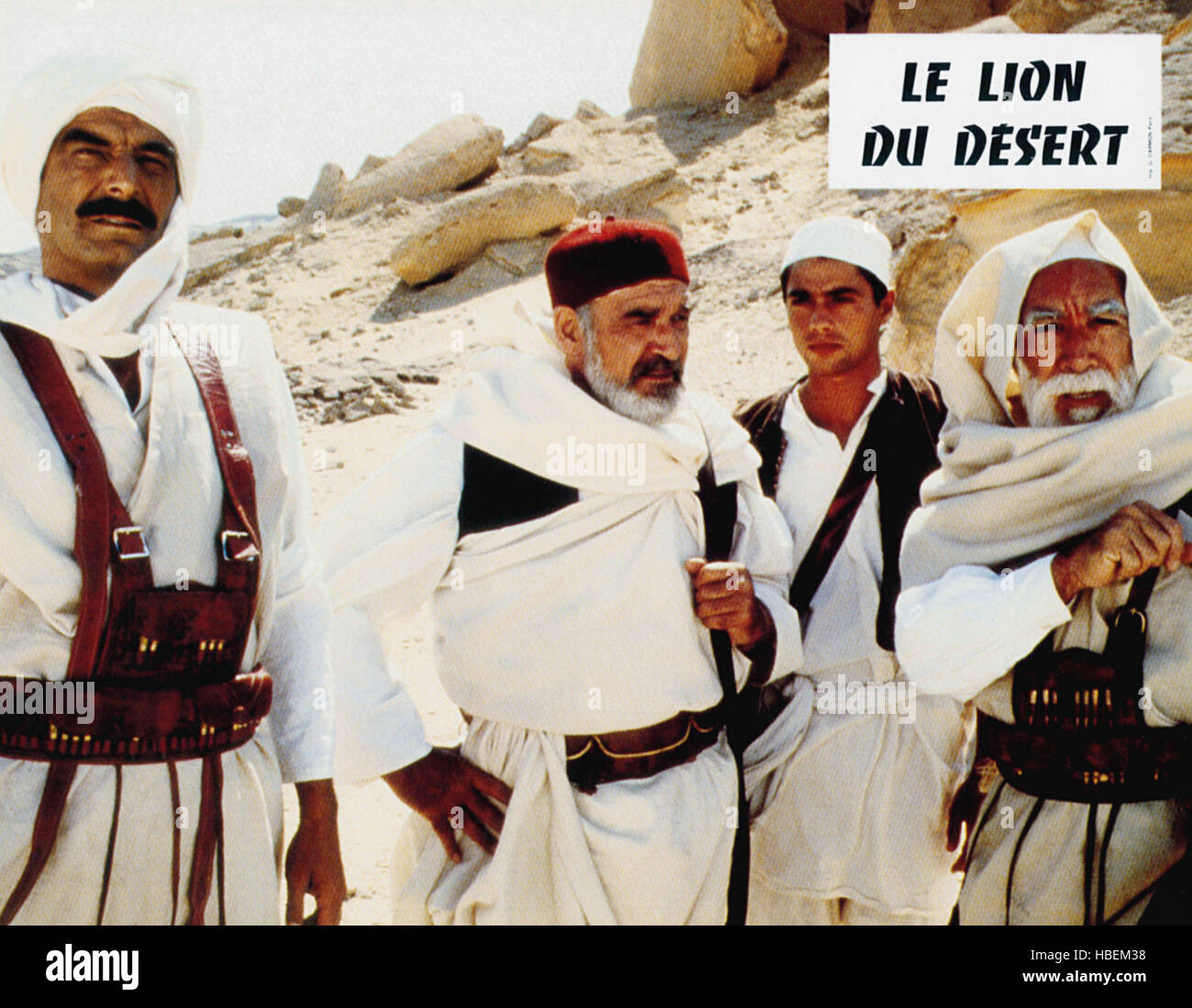 LION OF THE DESERT, (aka LE LION DU DESERT), from left: Takis Emmanuel ...
