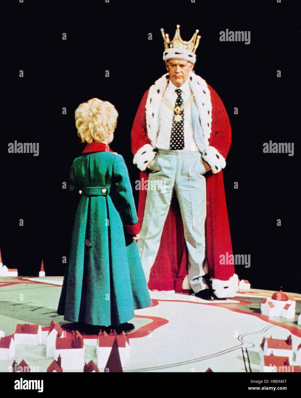 THE LITTLE PRINCE, Steven Warner (back to camera), Joss Ackland, 1974 ...