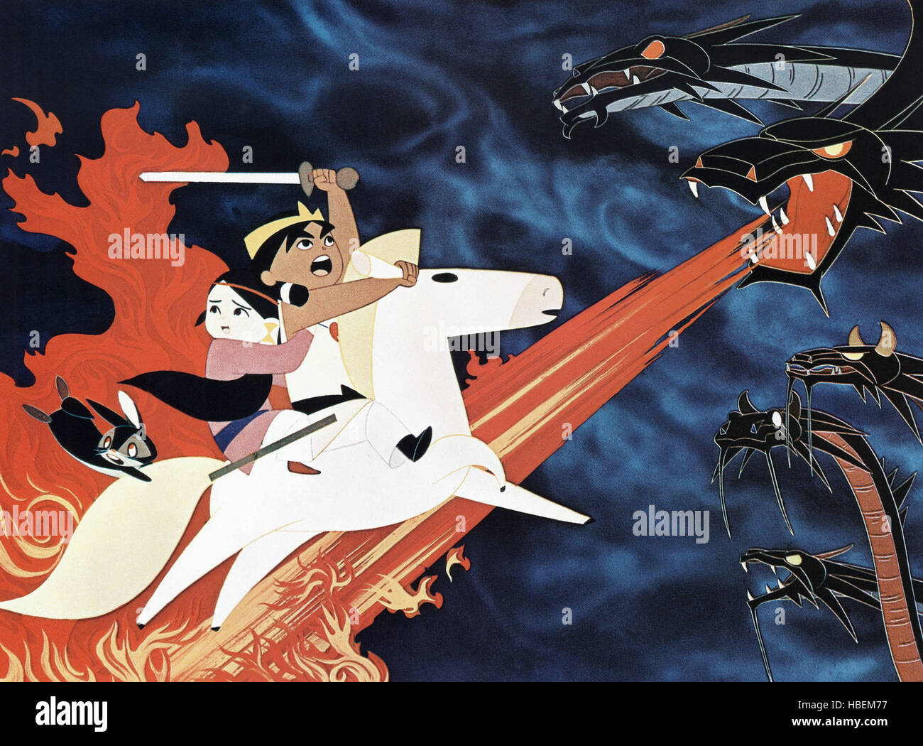THE LITTLE PRINCE AND THE EIGHT-HEADED DRAGON, (aka WANPAKU OJI NO ...