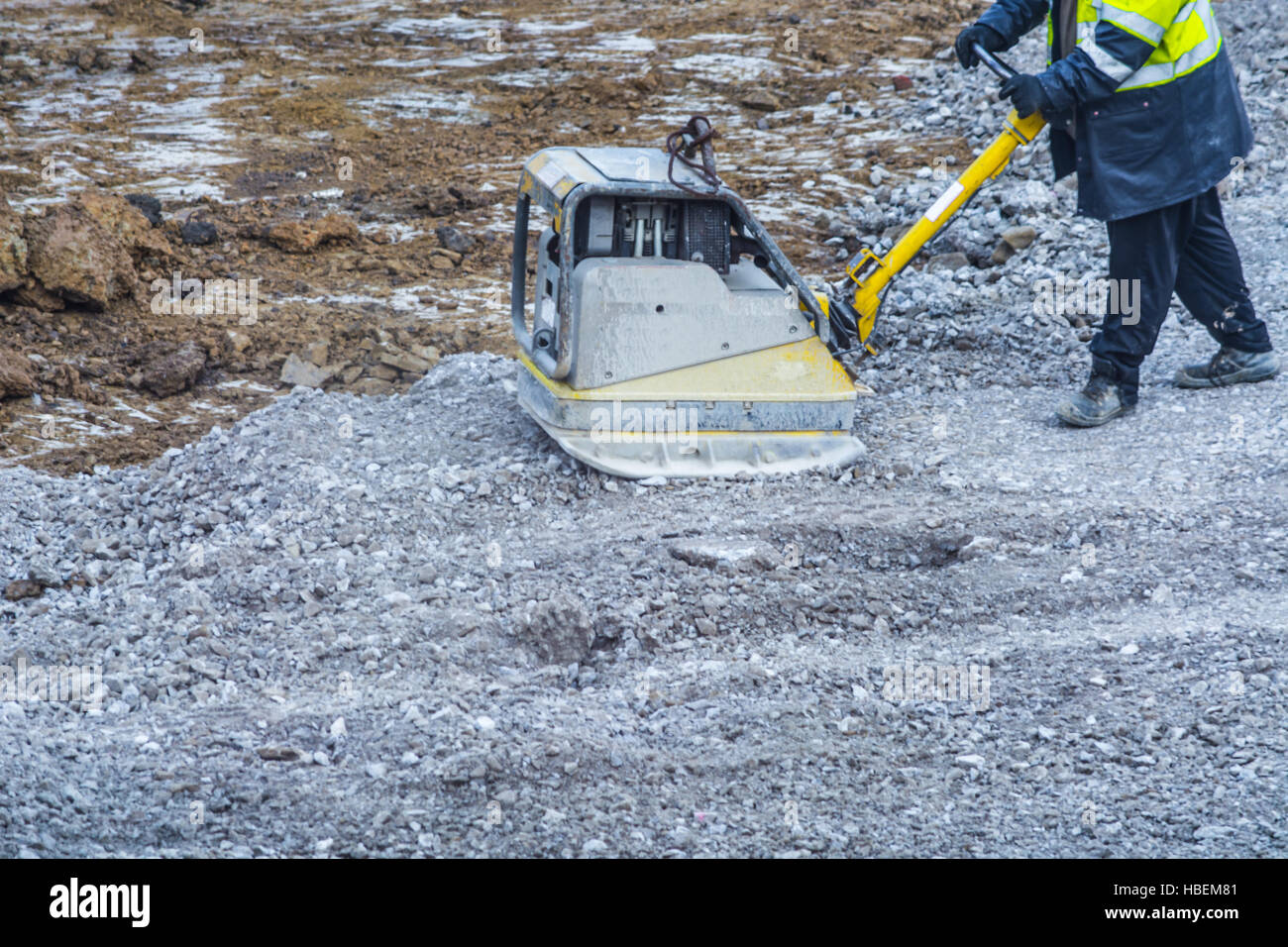 Compactor plate hi-res stock photography and images - Alamy
