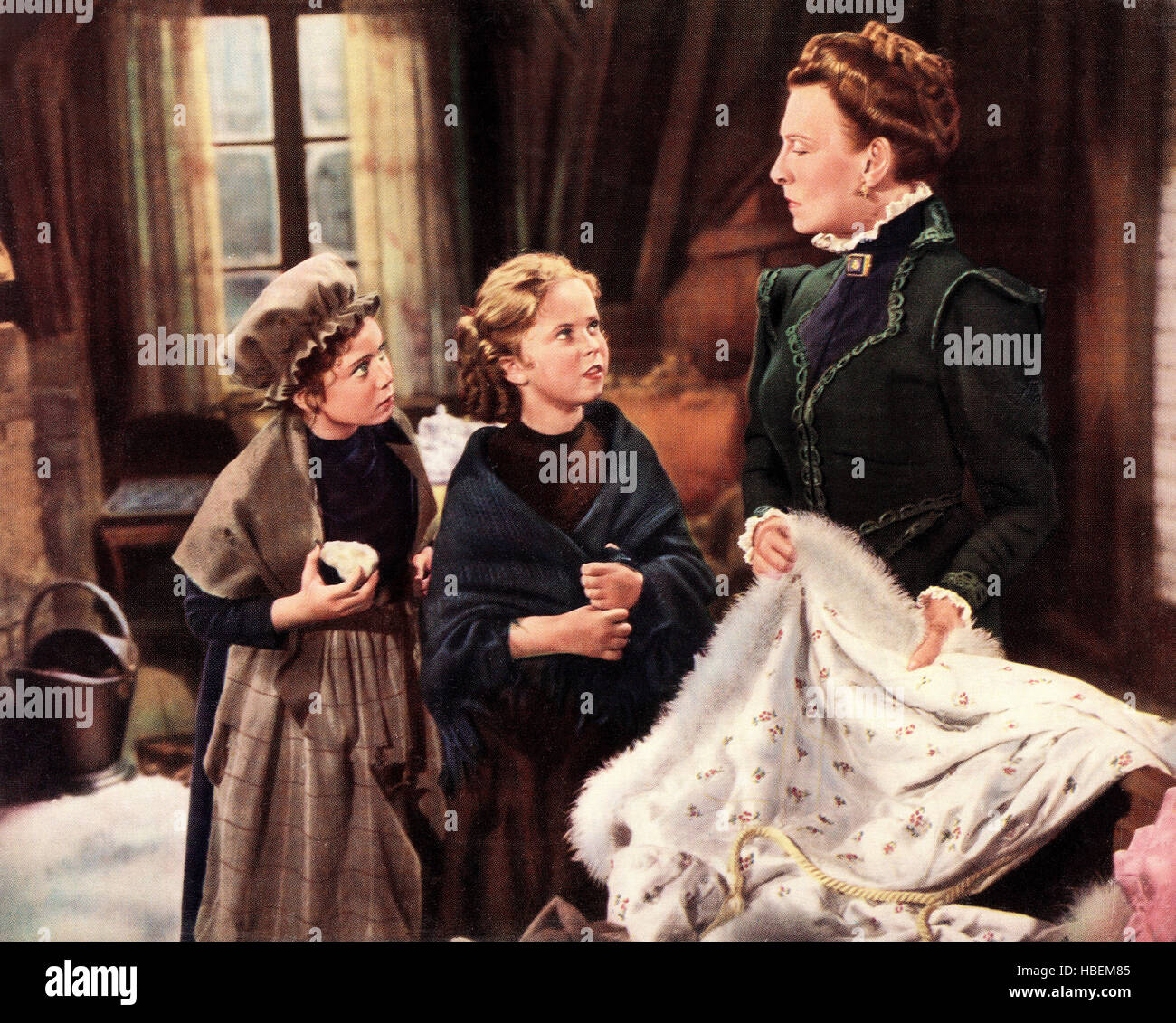 THE LITTLE PRINCESS, from left: Sybil Jason, Shirley Temple, Mary Nash ...