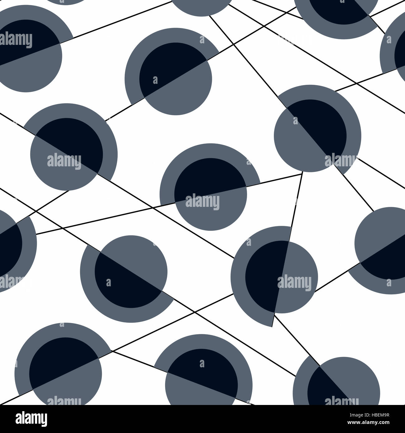 seamless pattern connected dots Stock Photo - Alamy