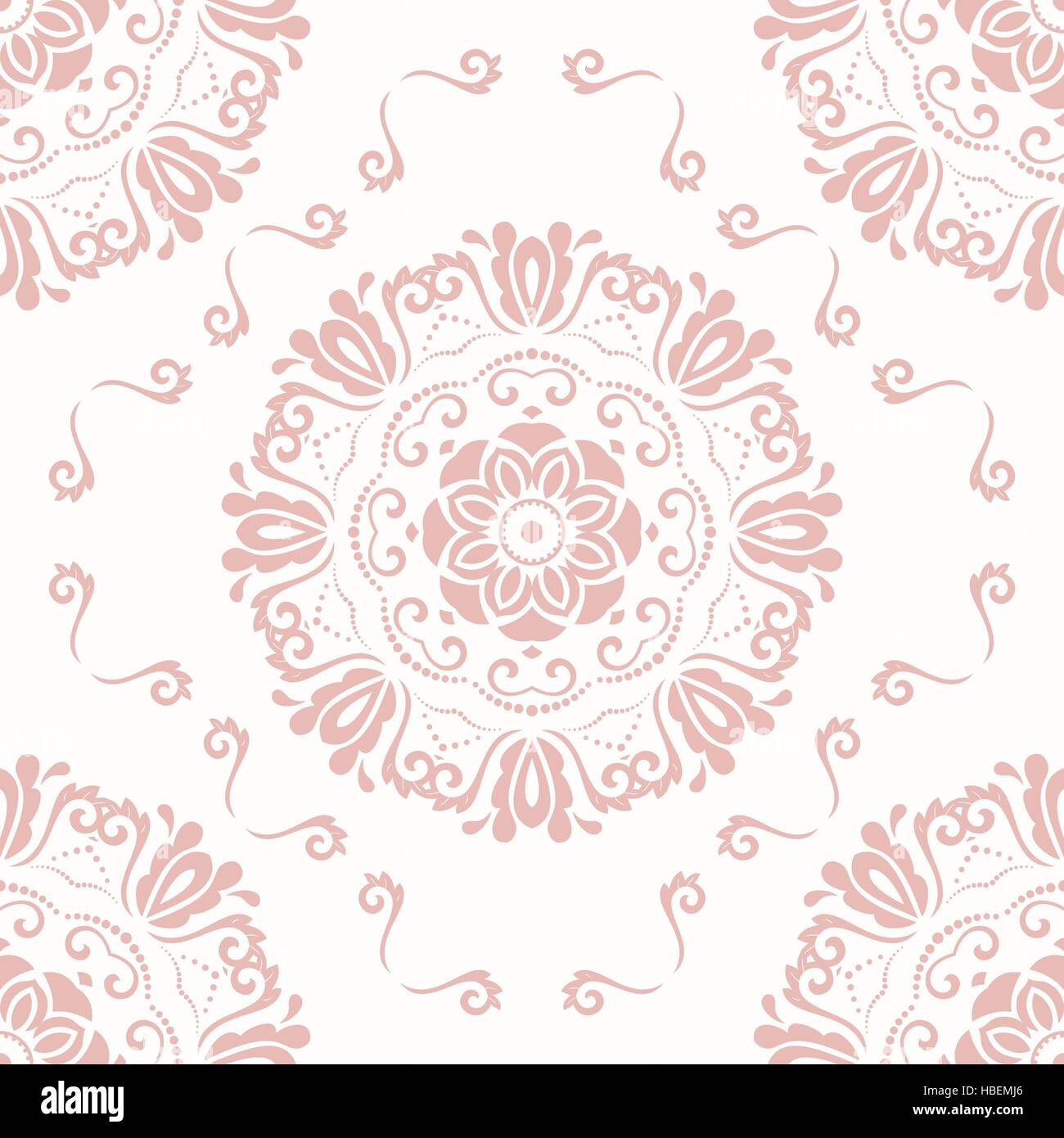 Floral Fine Seamless Vector Pattern Stock Vector Image & Art - Alamy