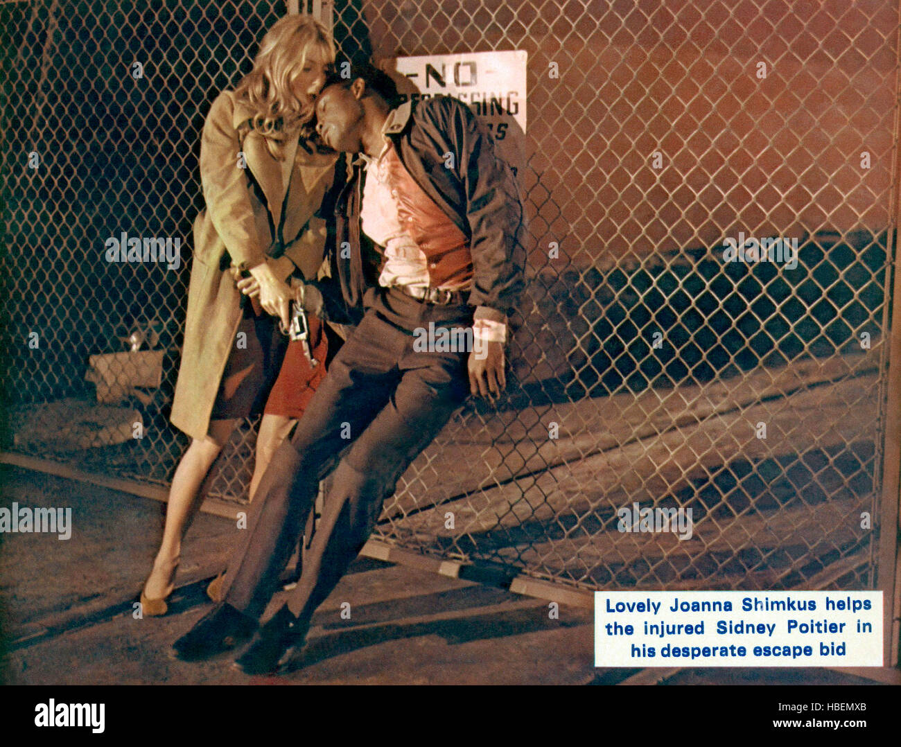 THE LOST MAN, Joanna Shimkus, Sidney Poitier, 1969 Stock Photo - Alamy