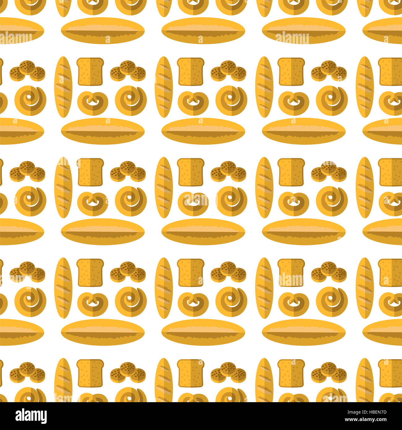 Bakery pattern hi-res stock photography and images - Alamy