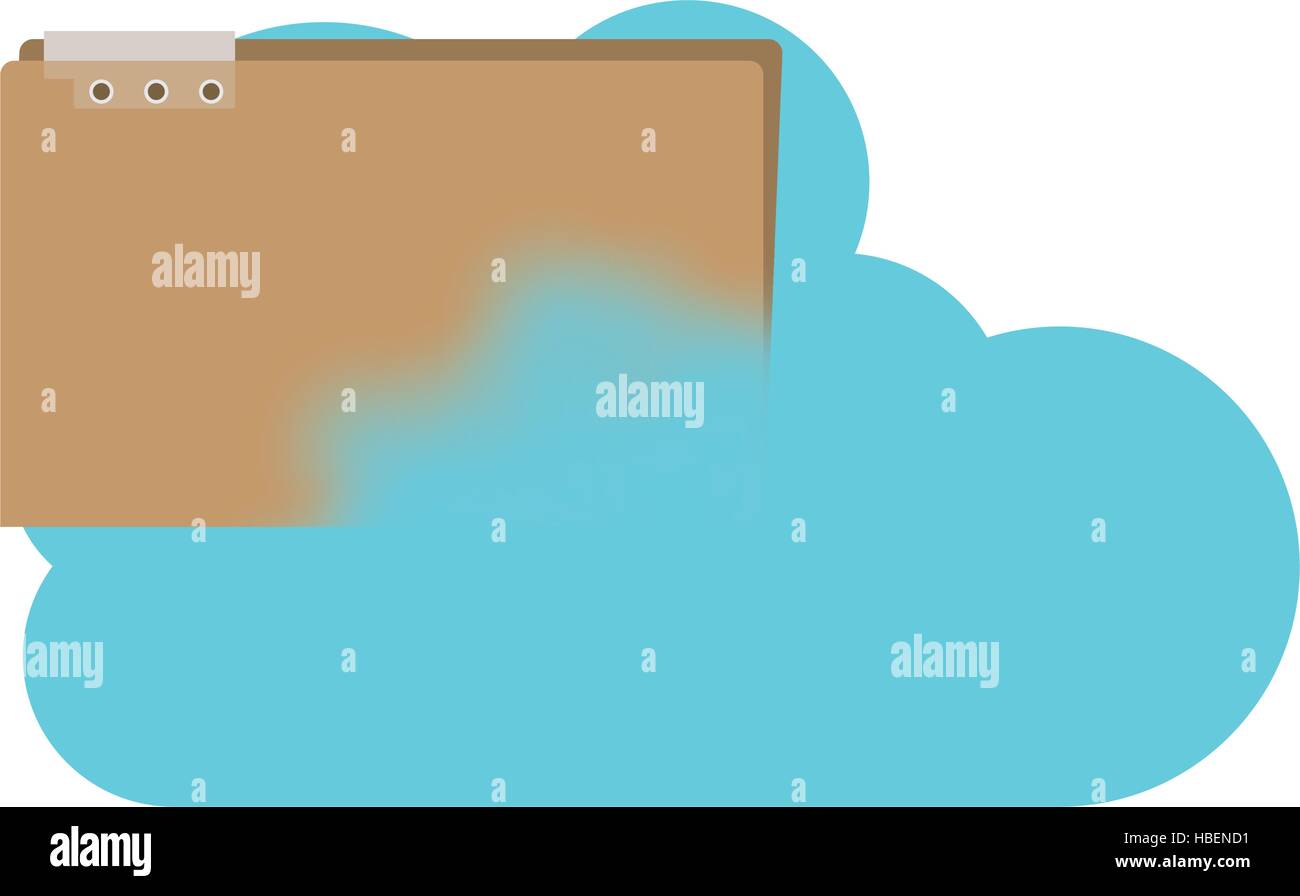 File and cloud computing design Stock Vector Image & Art - Alamy