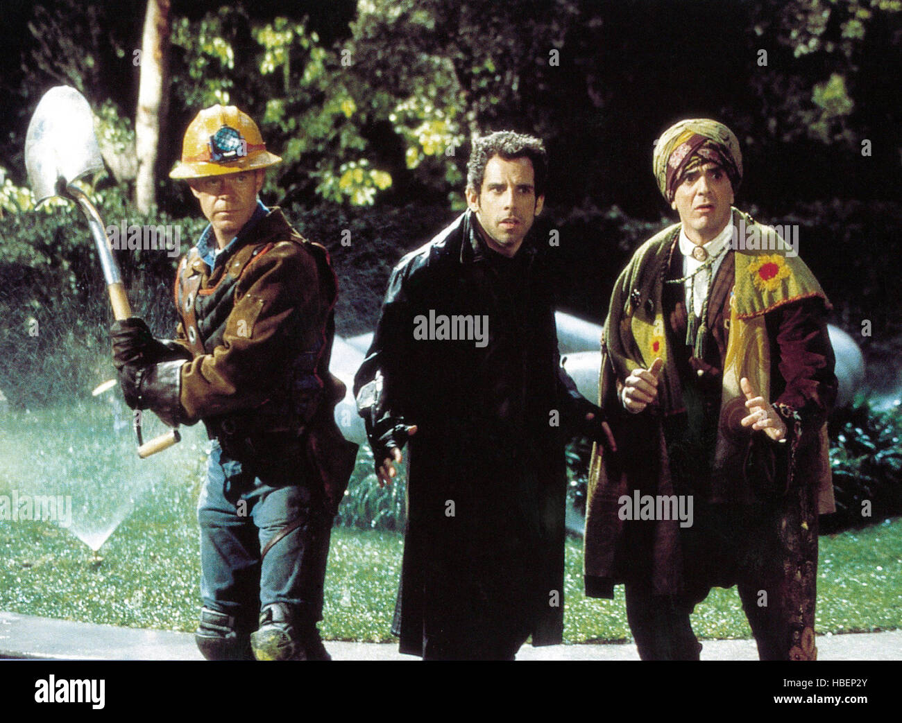 MYSTERY MEN, from left: William H. Macy, Ben Stiller, Hank Azaria, 1999 ...