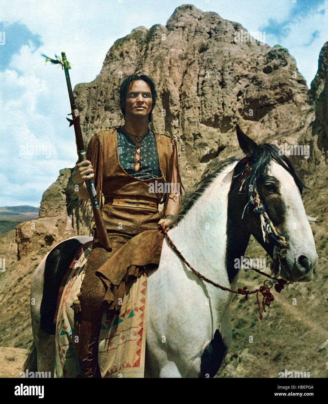NAVAJO JOE, Burt Reynolds, 1966 Stock Photo - Alamy