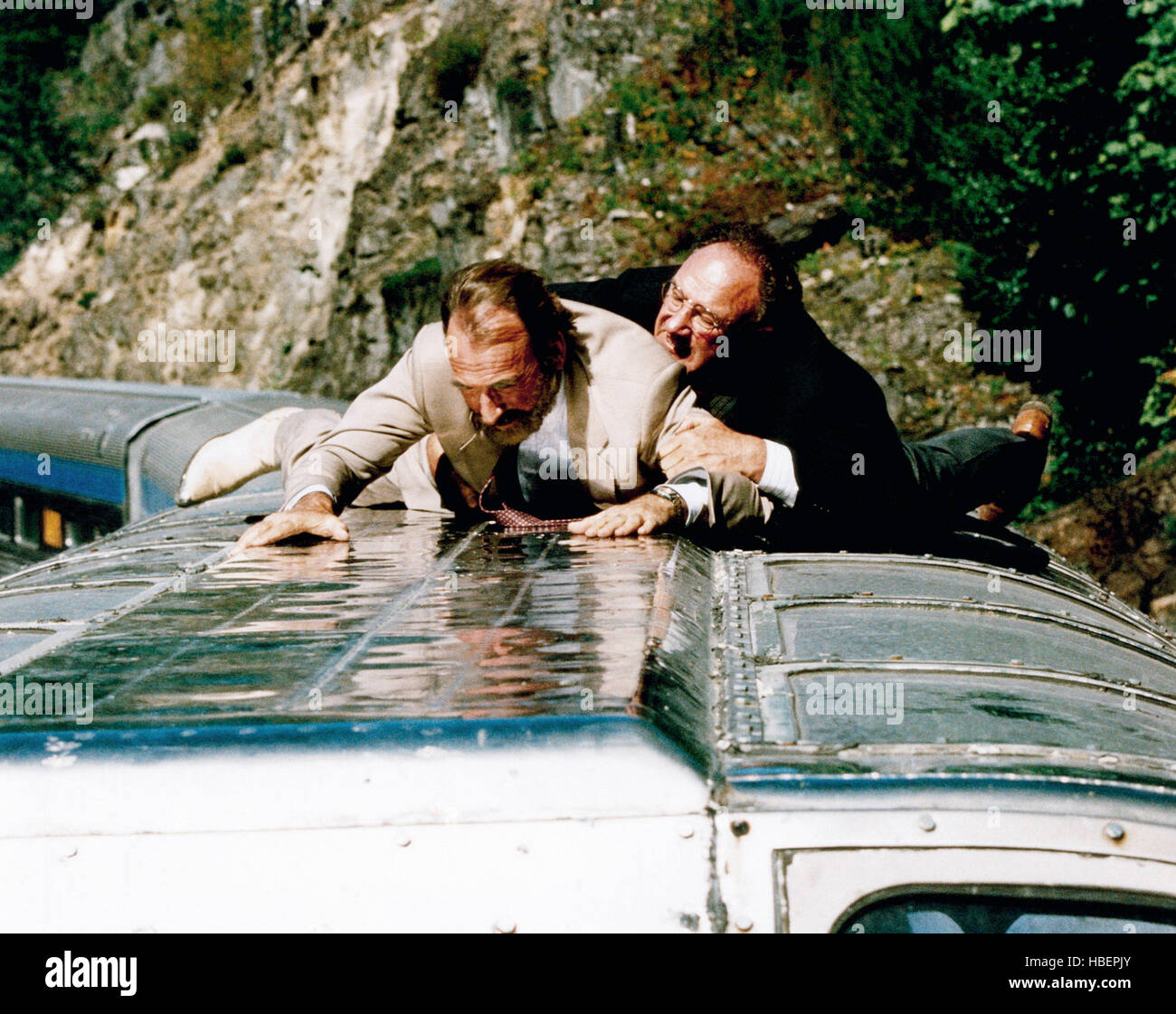 NARROW MARGIN, James Sikking (front), Gene Hackman, 1990, © TriStar ...
