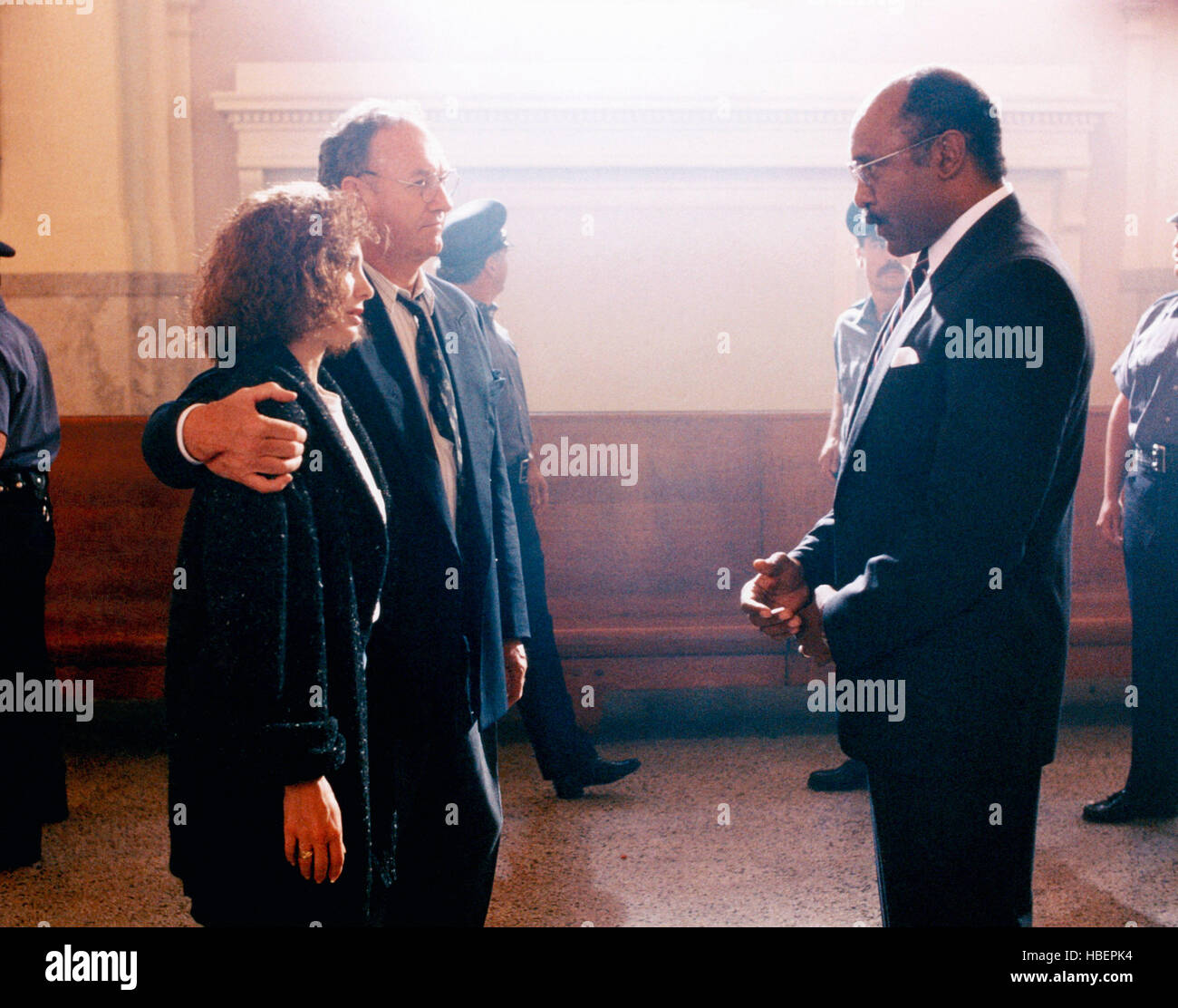 NARROW MARGIN, left front to back: Anne Archer, Gene Hackman, J.A ...