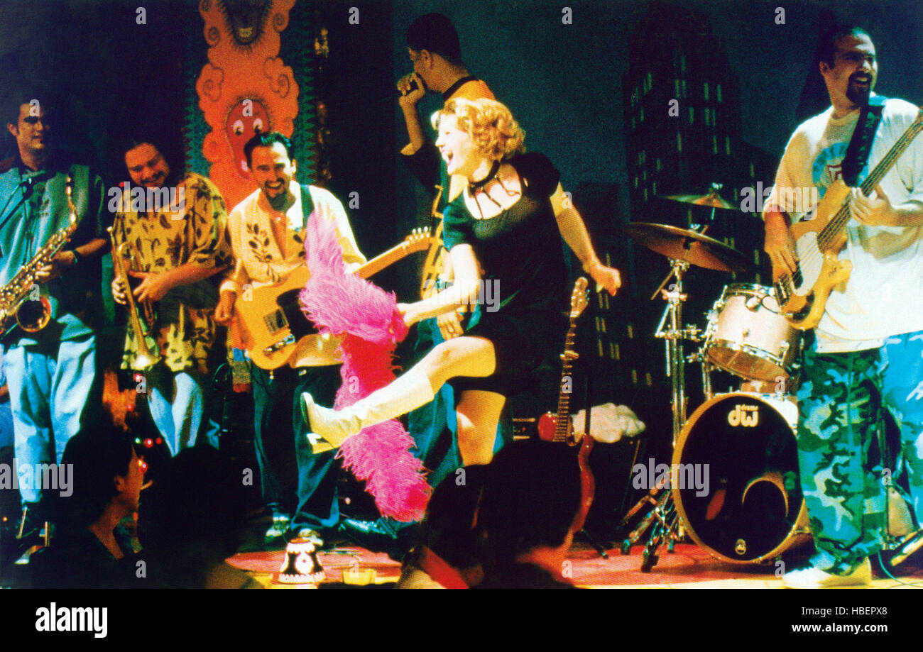 NEVER BEEN KISSED, Drew Barrymore (front), Ozomatli, 1999, TM ...