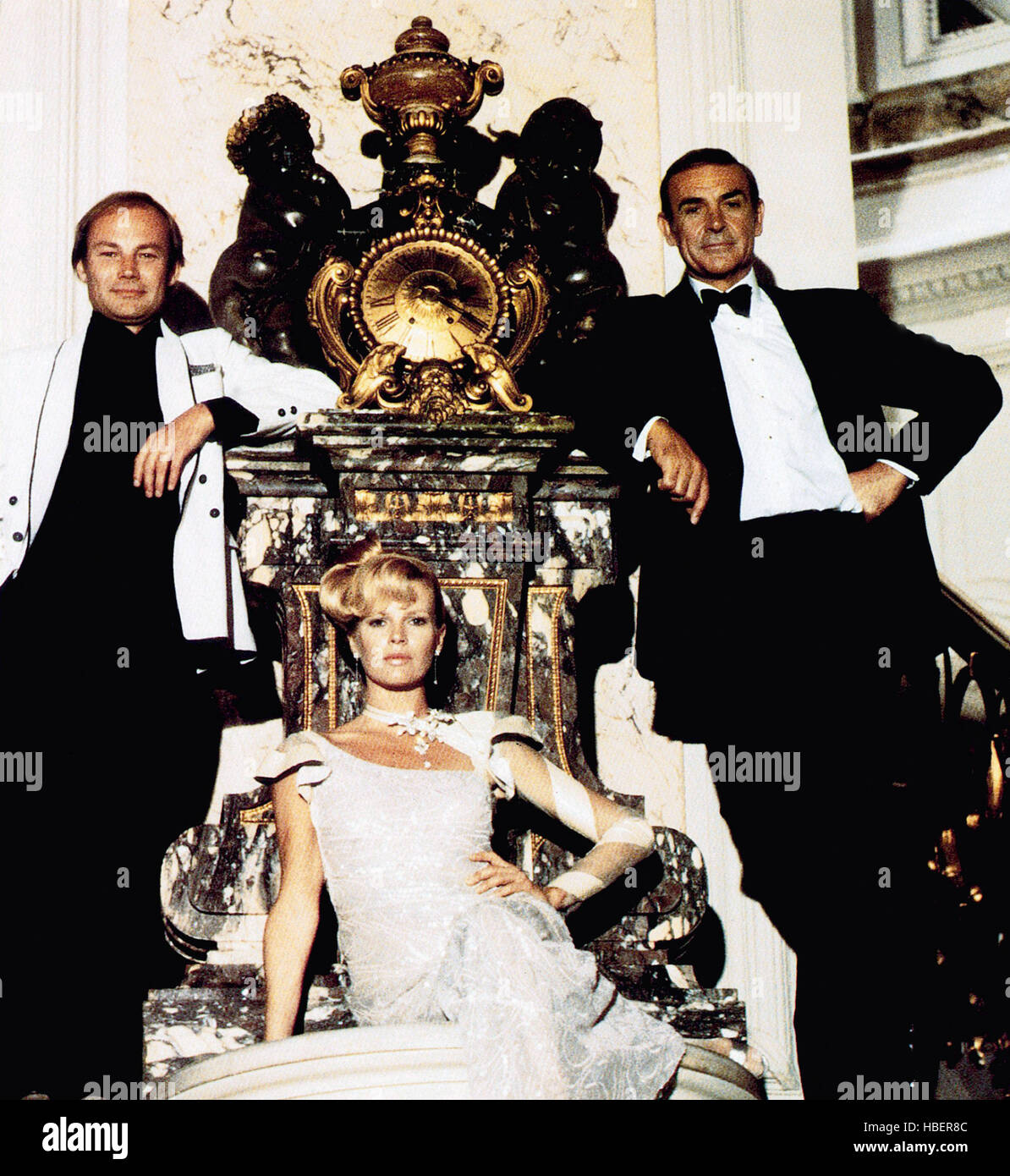 NEVER SAY NEVER AGAIN, from left: Klaus Maria Brandauer, Kim Basinger ...