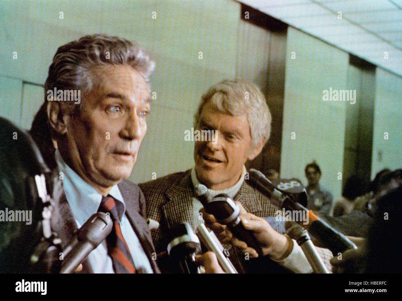 NETWORK, Peter Finch (left), 1976 Stock Photo - Alamy