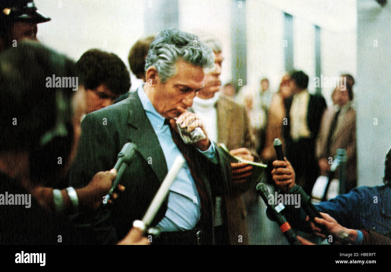 NETWORK, Peter Finch (center), 1976 Stock Photo - Alamy