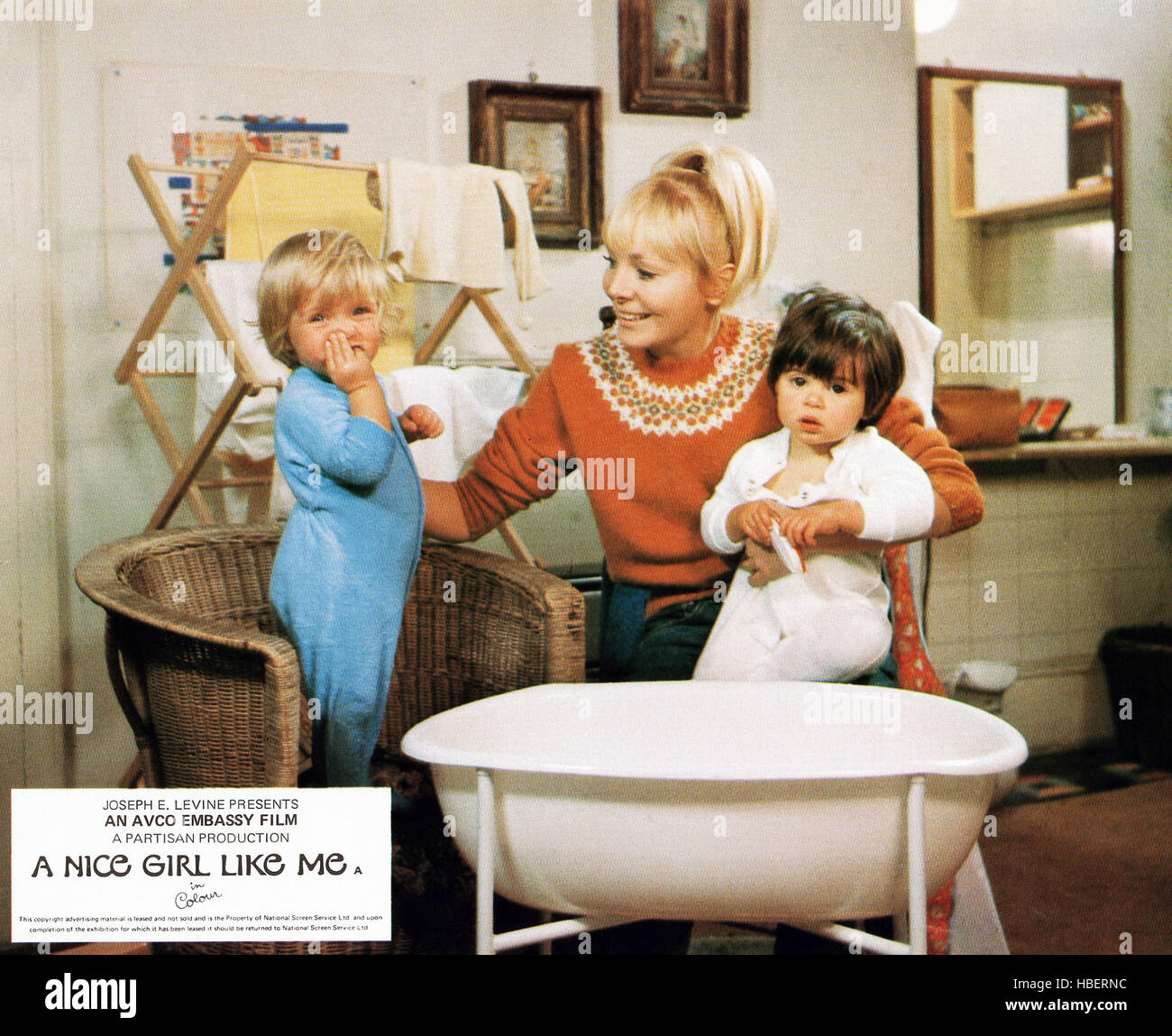 A NICE GIRL LIKE ME, Barbara Ferris (center), 1969 Stock Photo - Alamy