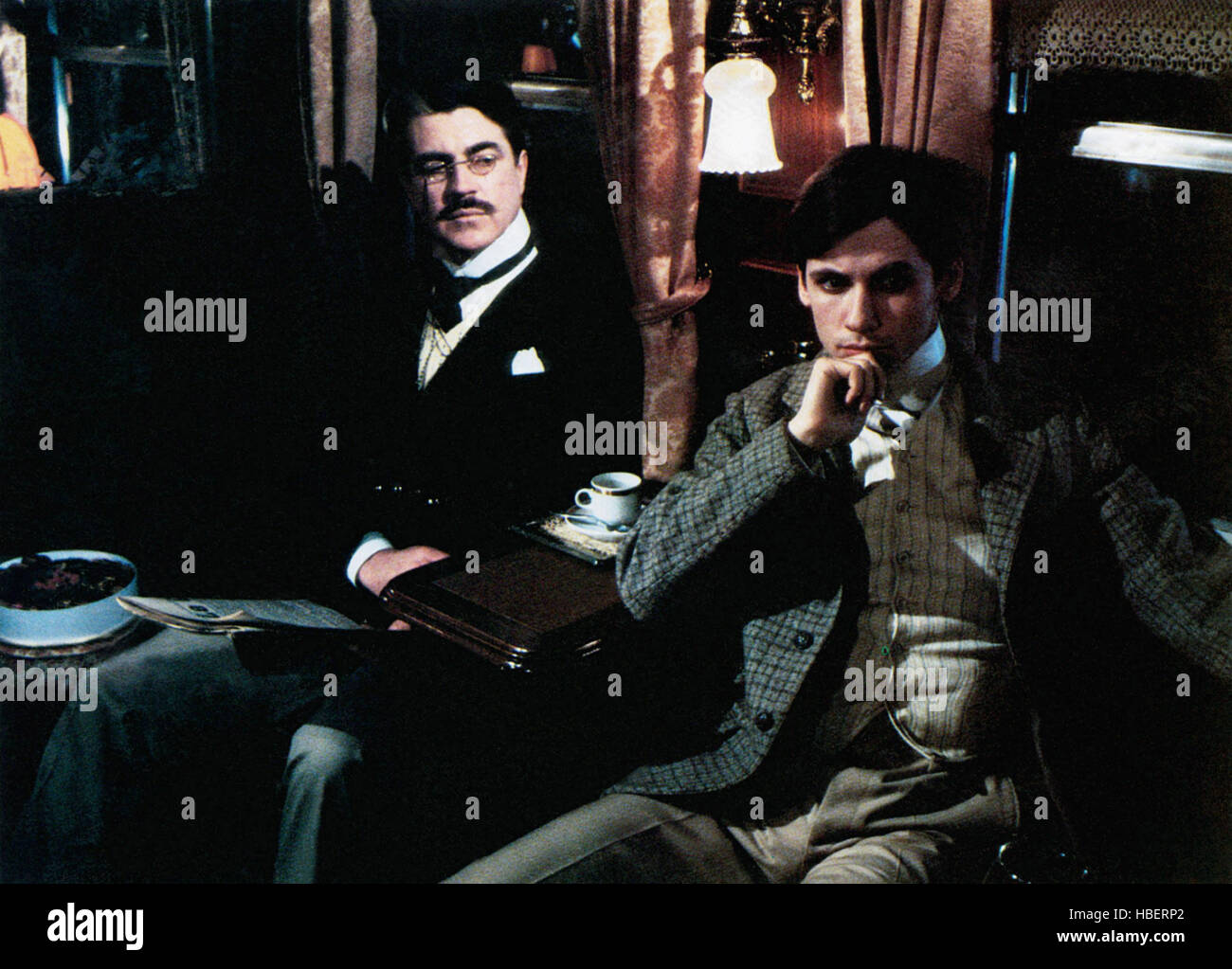 NIJINSKY, from left: Alan Bates, George De La Pena as Vaslav Nijinsky ...