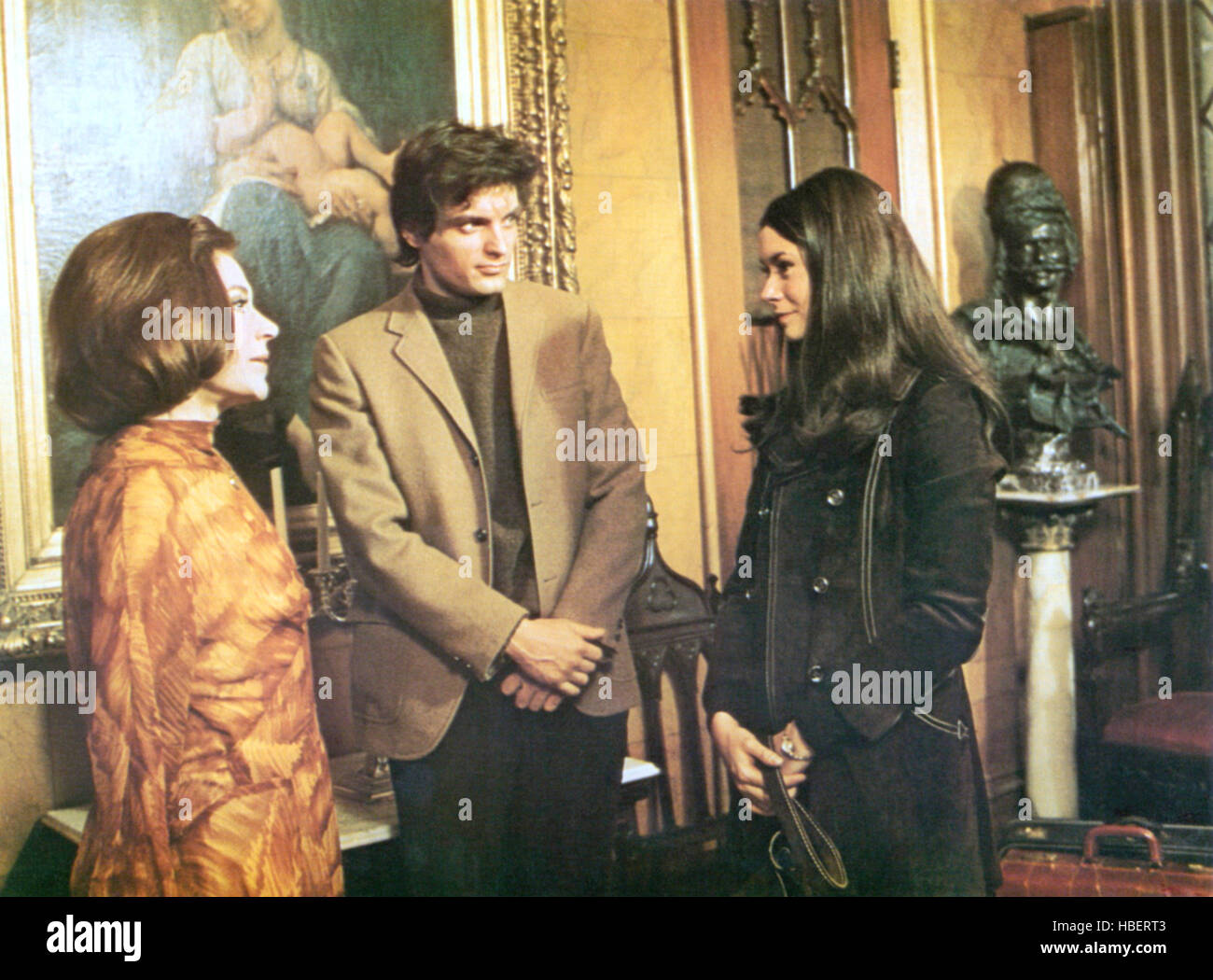 NIGHT OF DARK SHADOWS, Grayson Hall, David Selby, Kate Jackson, 1971 Stock Photo - Alamy