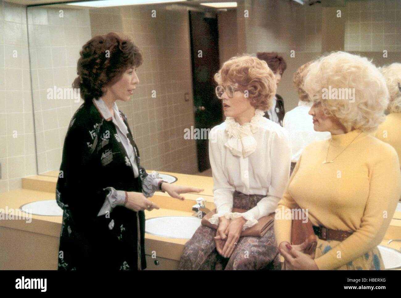 NINE TO FIVE, (aka 9 TO 5), Lily Tomlin, Jane Fonda, Dolly Parton, 1980 ...